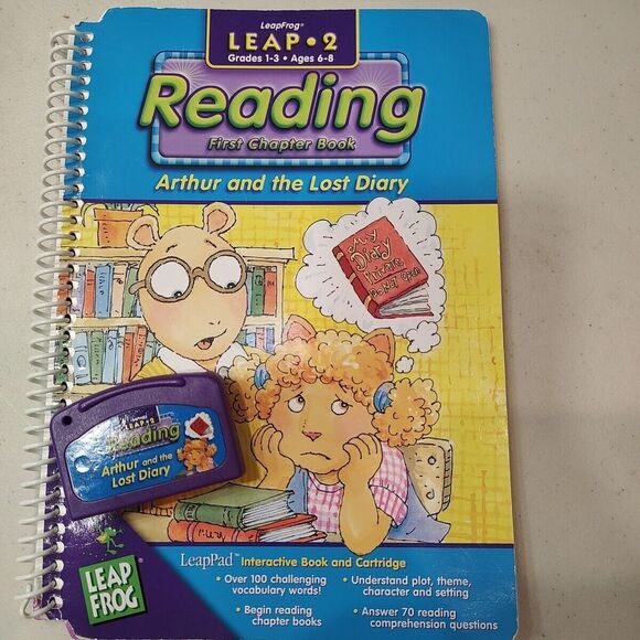 Toys | Arthur The Lost Diary Reading Grades 13 Ages 68 Leapfrog Leap 2 ...